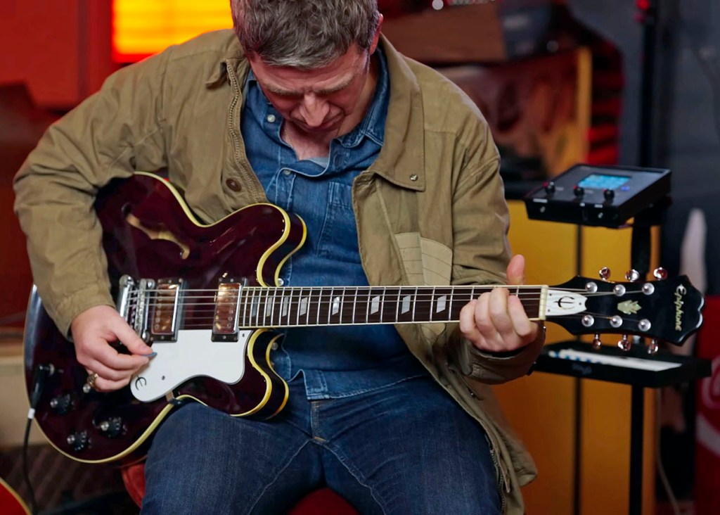 Epiphone Riviera (Matsumoku, Wine Red) – The Chief's Guitars – Noel ...